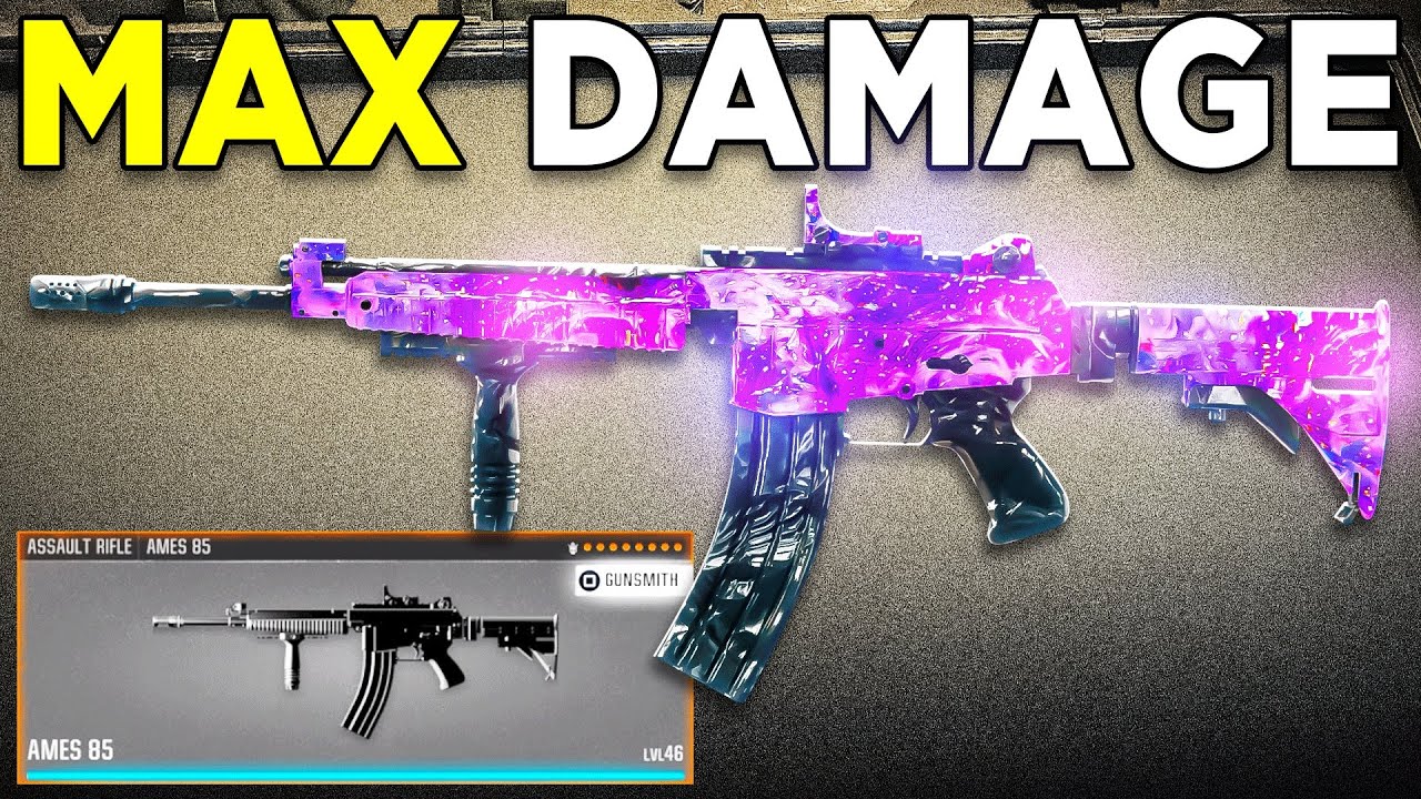 the MAX DAMAGE AMES 85 CLASS in BLACK OPS 6! 🔥 (Best AMES 85 Class ...