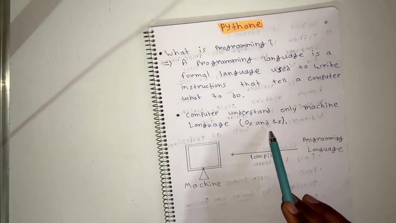 🔴INTRODUCTION OF PROGRAMMING PYTHON || FULL COURSE IN HINDI BEGINNER TO ADVANCE - YouTube