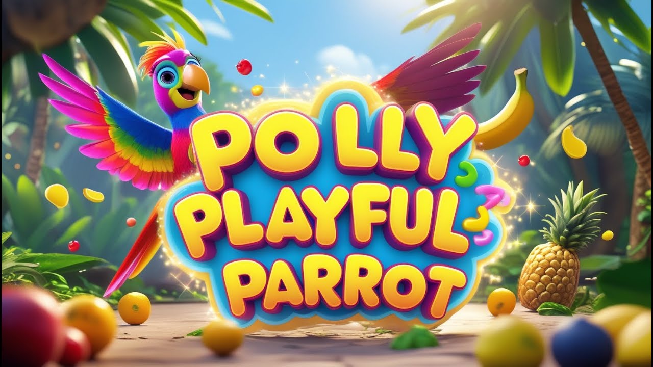 "Polly the Playful Parrot 🦜 | Fun Jungle Adventure Poem for Kids ...