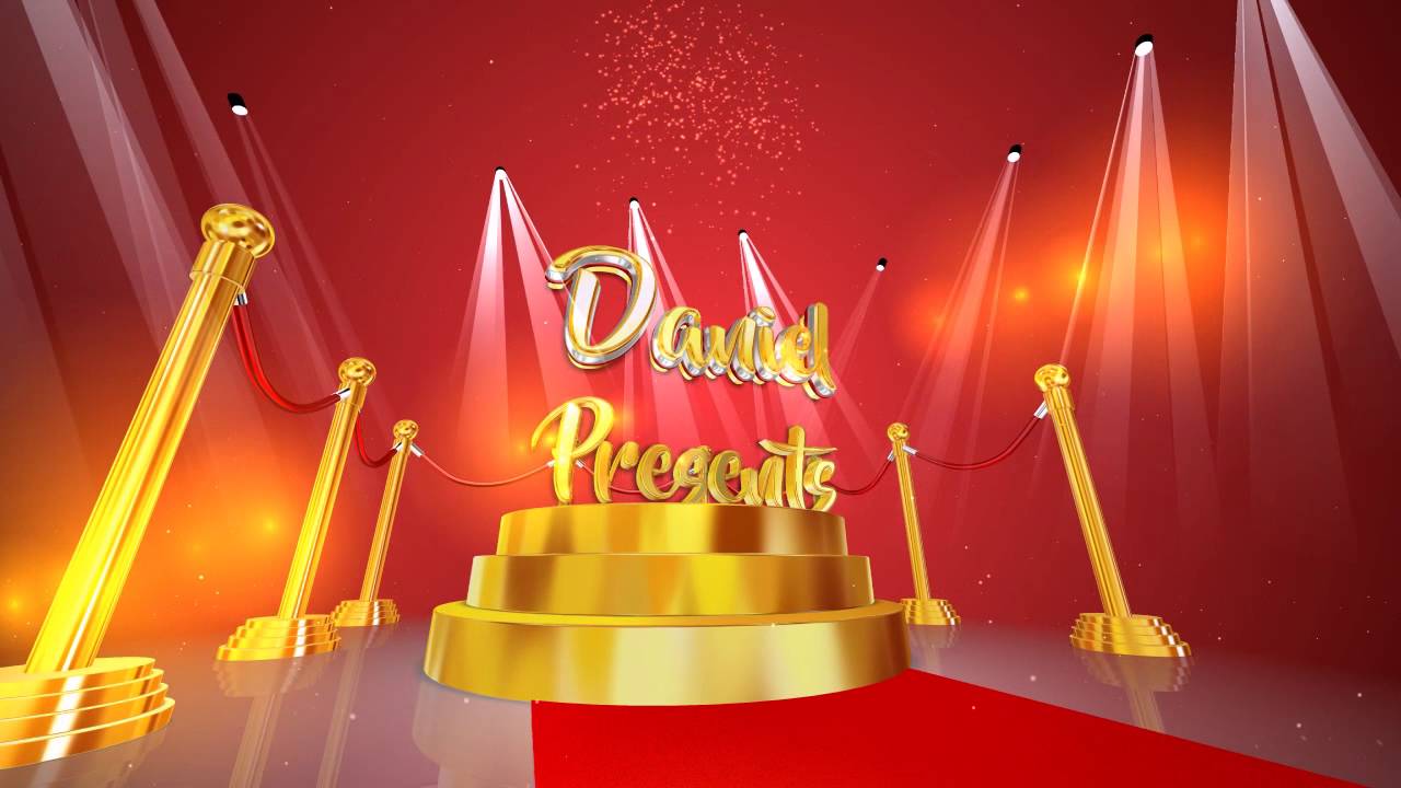 Red Carpet Intro DANIEL PRESENTS +Blufftitler + Tempalates - YouTube