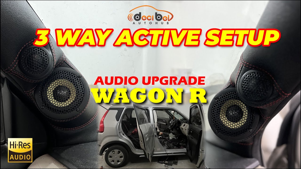 WAGON R is getting 3 Way Active Audio Upgrade🤩 🚗 | OuSail Alpine ...