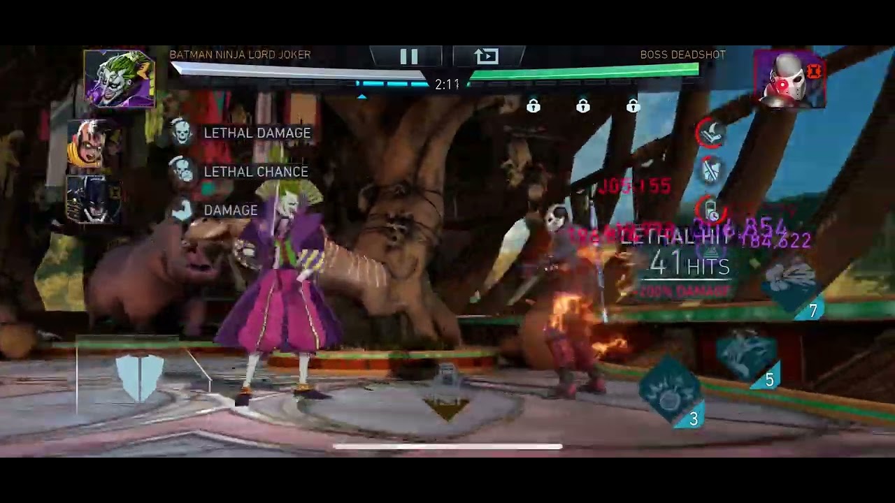 Lord Joker gets Nasty w/Puppet & Batman Ninja Batman w/hella crit hits ...