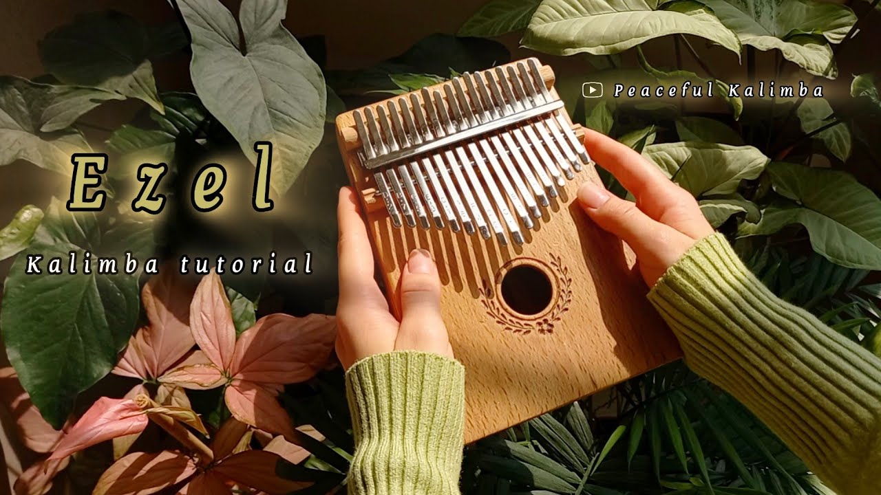 Ezel kalimba tutorial with easy tabs ️ relaxing kalimba cover 🍃 - YouTube