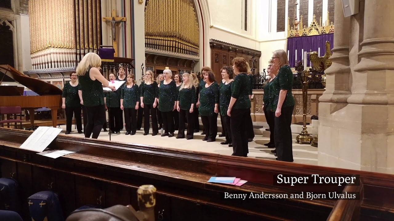 Super Trouper by The Jane Lilley Singers - YouTube