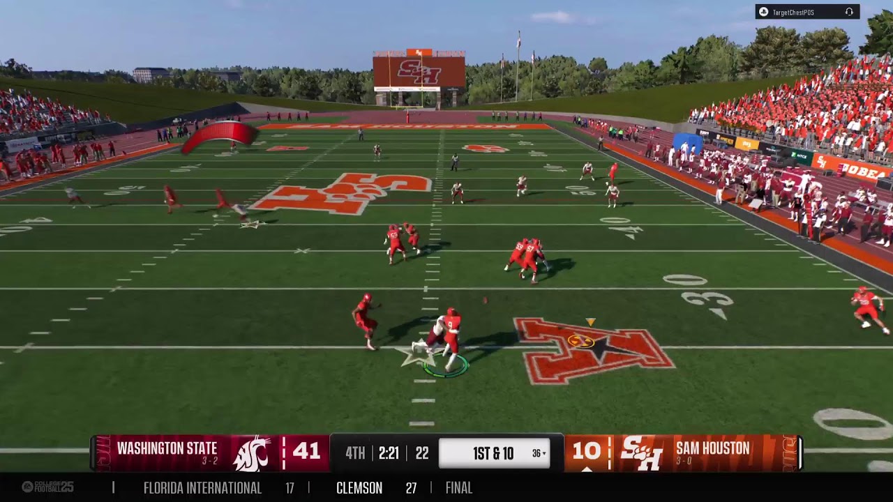 Sam vs WSU - YouTube