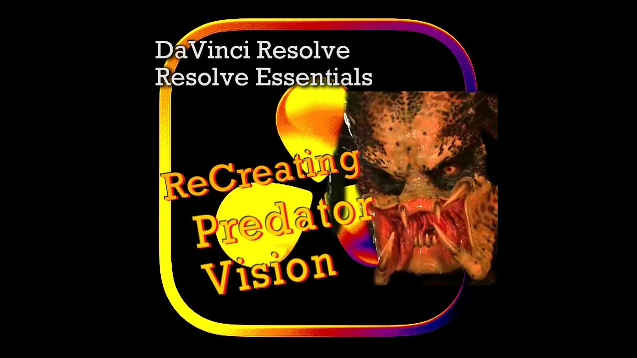 How to Create Predator Vision in DaVinci Resolve with False Color - YouTube