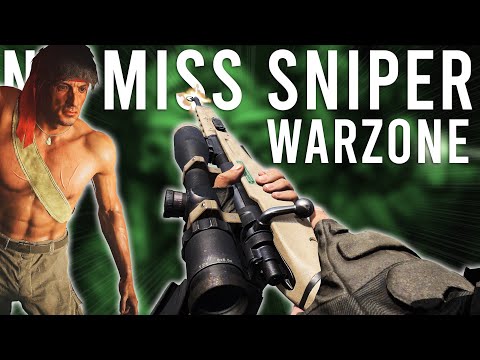 I found a No Miss Sniper in COD Warzone...