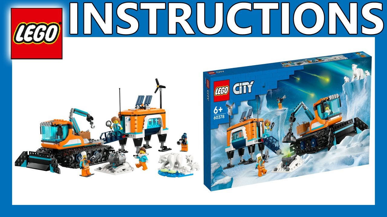 LEGO Instructions | Arctic Explorer Truck and Mobile Lab | 60378 | LEGO ...