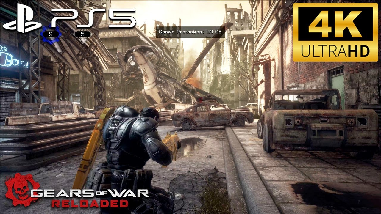Gears of War: Reloaded Beta Gameplay- Team Deathmatch on Raven Down ...