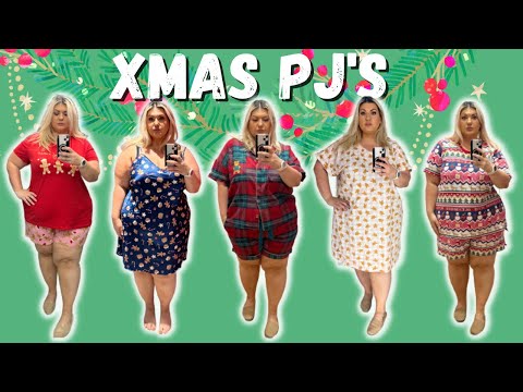 Christmas 🎄holiday pyjamas!!! | TRY ON| Plus size | Stanzie Star