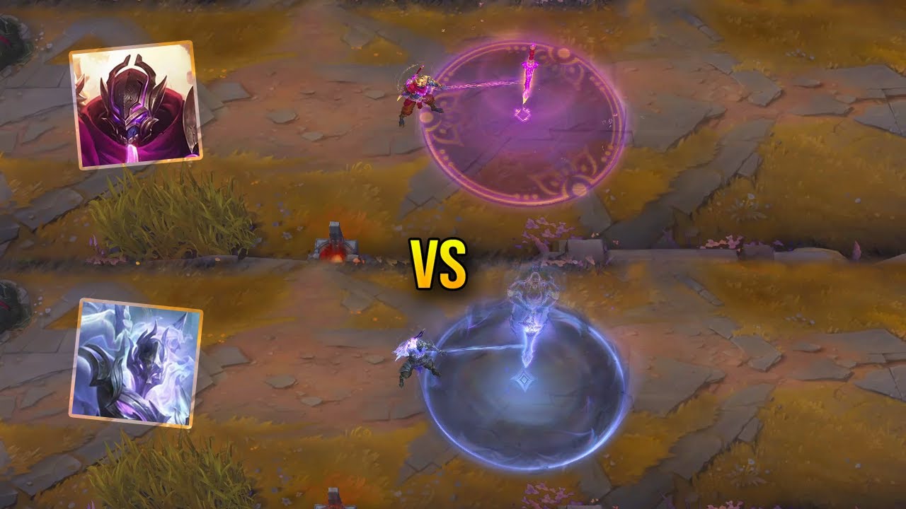 Three Honors Shen vs Ashen Guardian Shen - Skin Comparison - League of ...