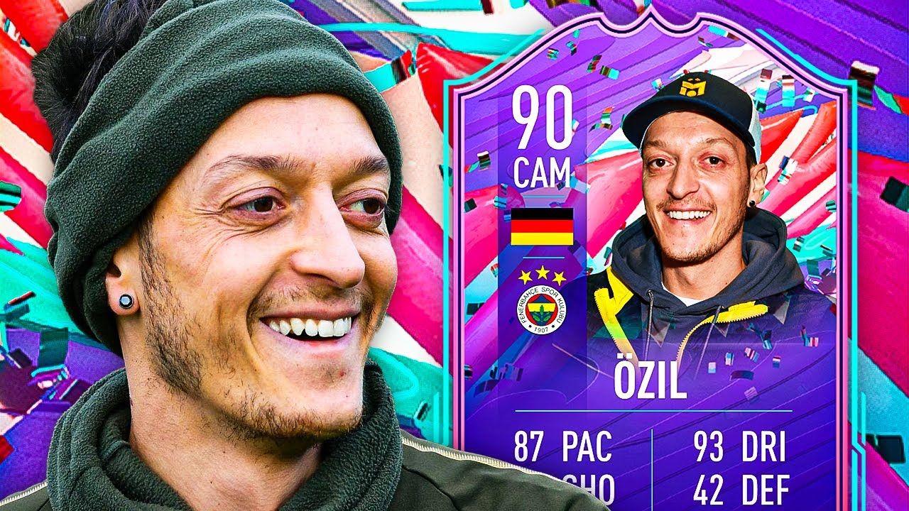 THIS CARD IS BROKEN! 🤯 90 FUT BIRTHDAY OZIL PLAYER REVIEW! - FIFA 21 ...