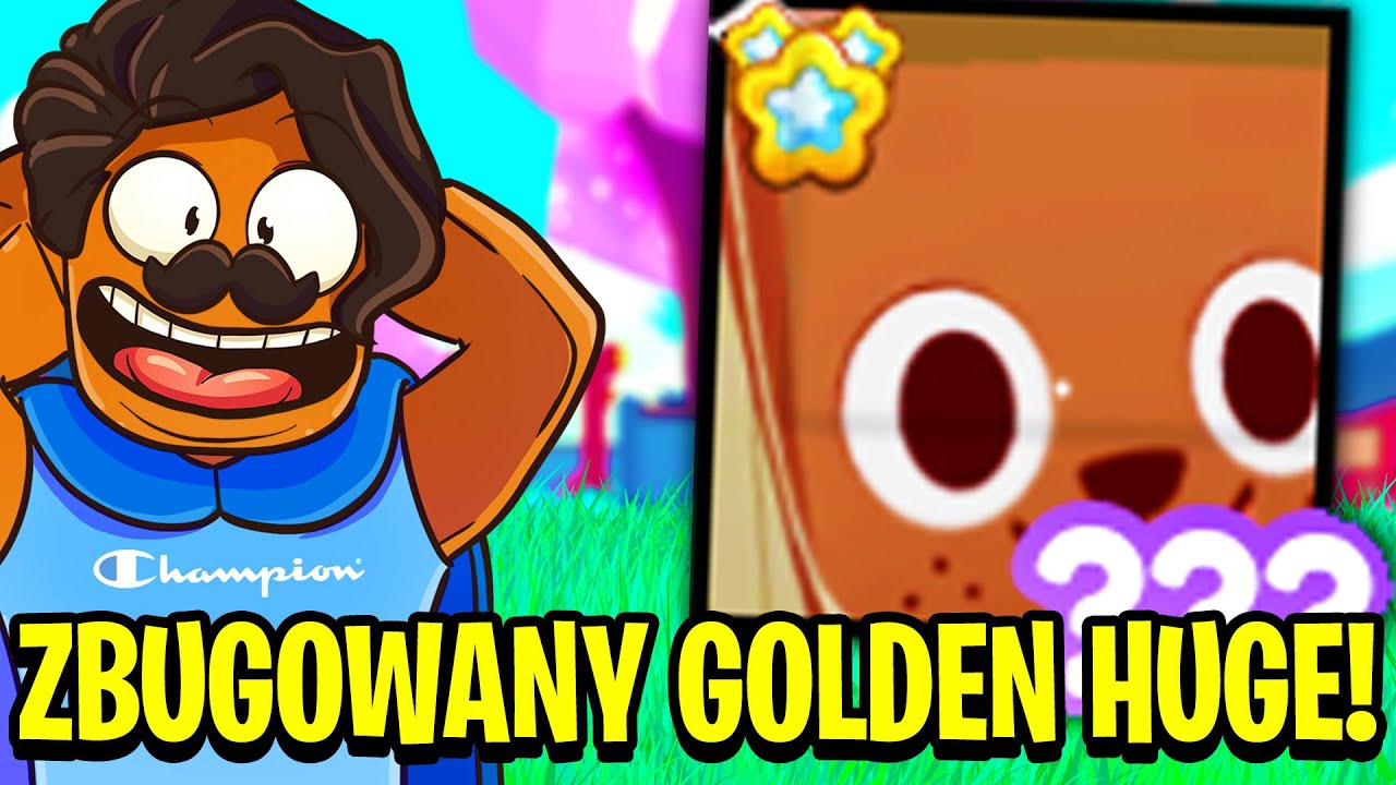 Kupiłem GLITCHED GOLDEN HUGE SAFARI DOG w Pet Simulator X * 1 NA ...