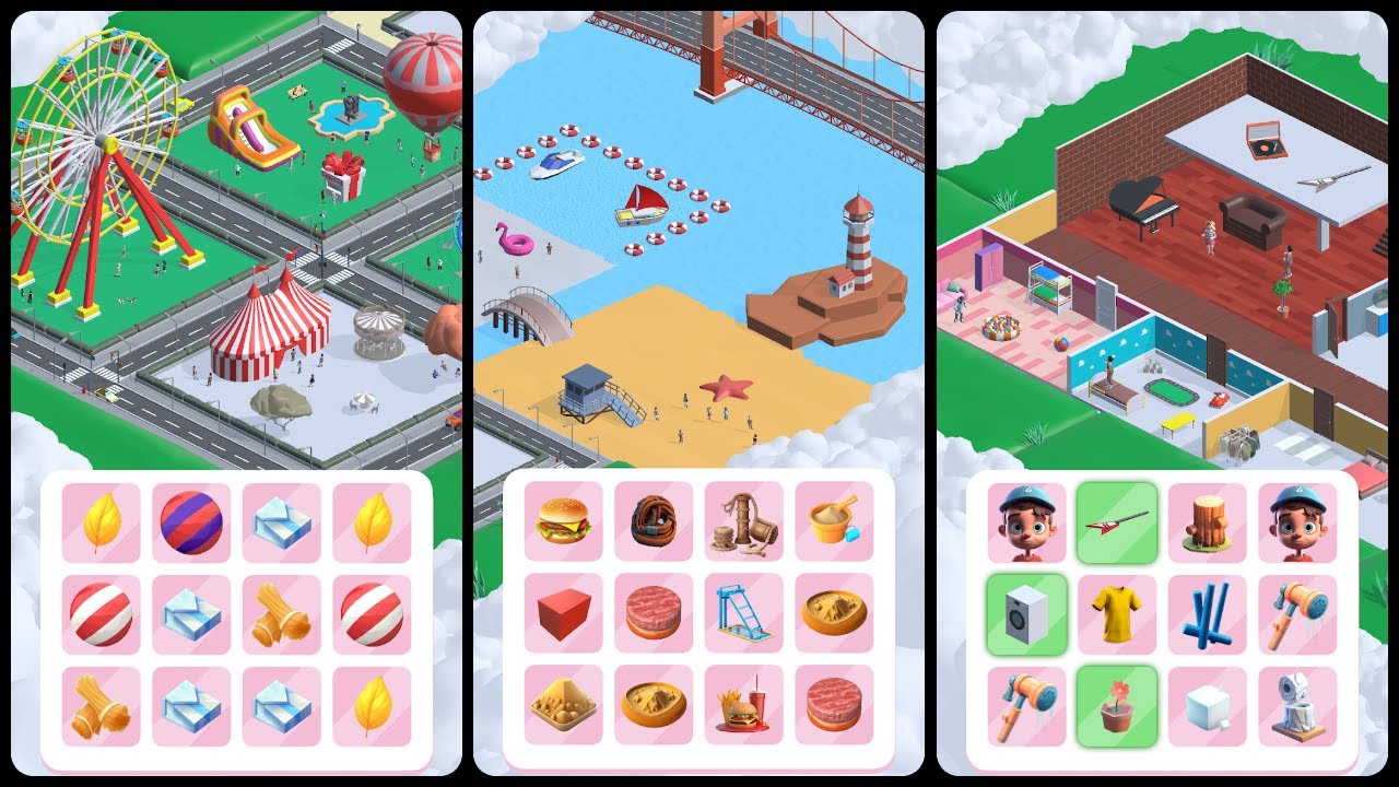 Mergeopolis: Merge & Build Mobile Game | Gameplay Android - YouTube