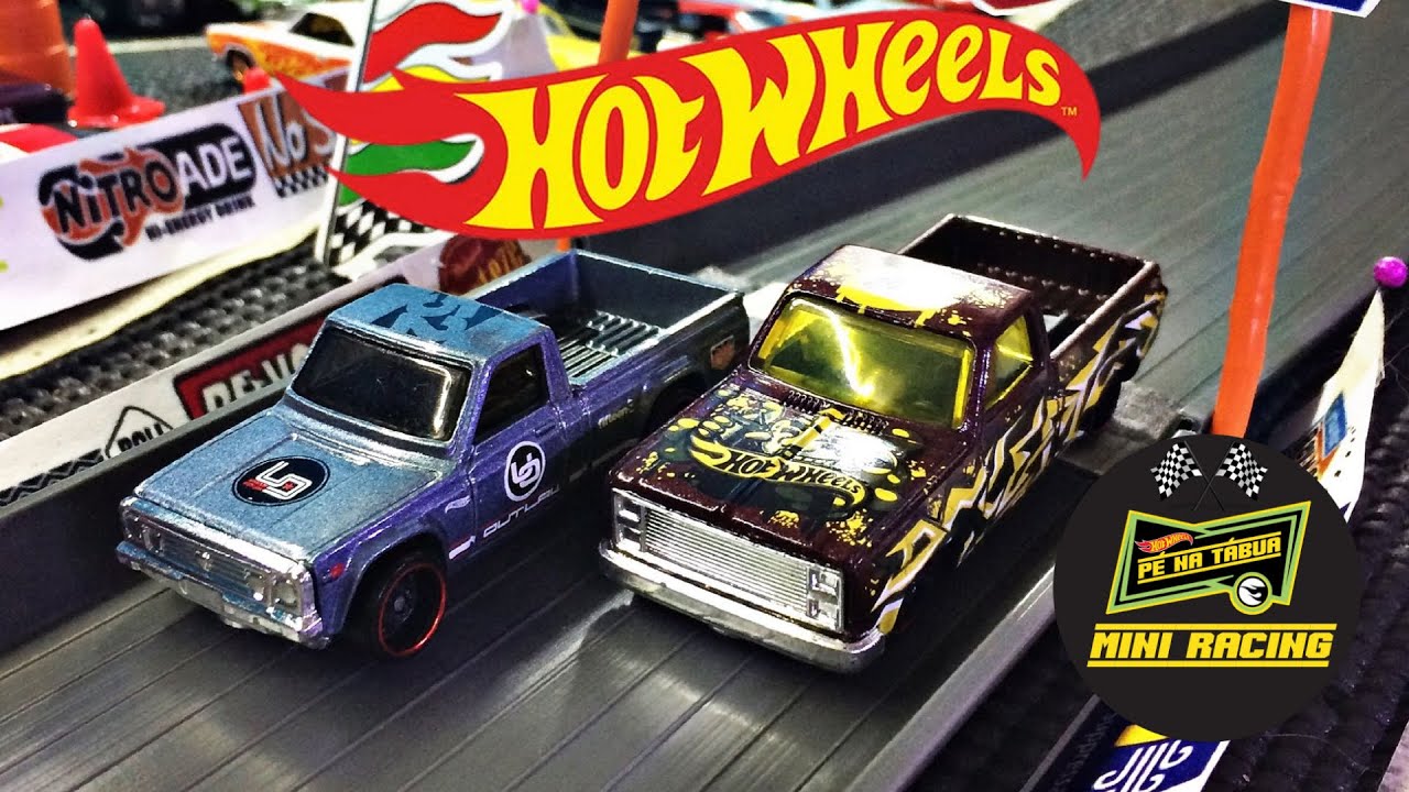 🚦 Mini Corrida de carrinhos Hot Wheels! 🏁 Diecast Hot Wheels Racing ...