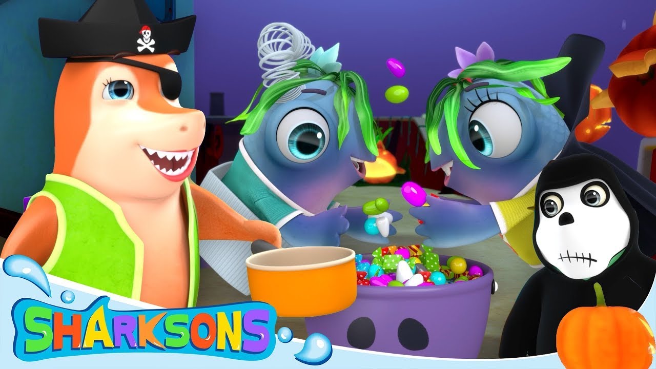 Trick or Treat Song (Halloween) | The Sharksons - Songs for Kids ...