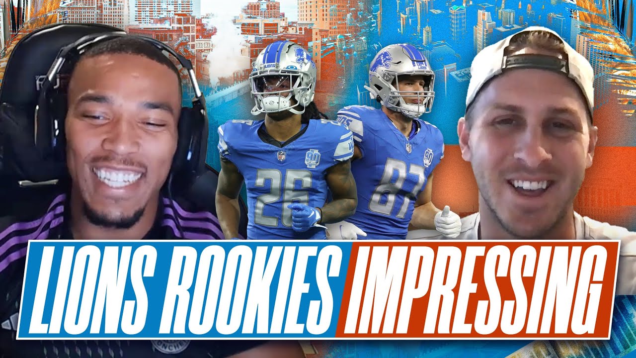 Jahmyr Gibbs, Sam LaPorta Remind Jared Goff of Amon-Ra St. Brown ...