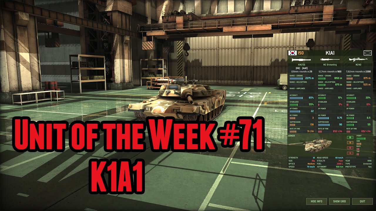 Unit of the week #71 (K1A1) - YouTube