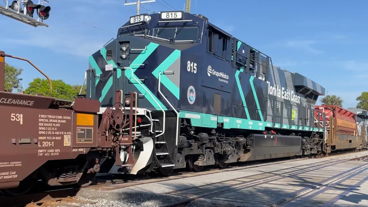 FEC Railfanning part 2 Railfanning at Dr mary McLeod BLVD| FEC ...