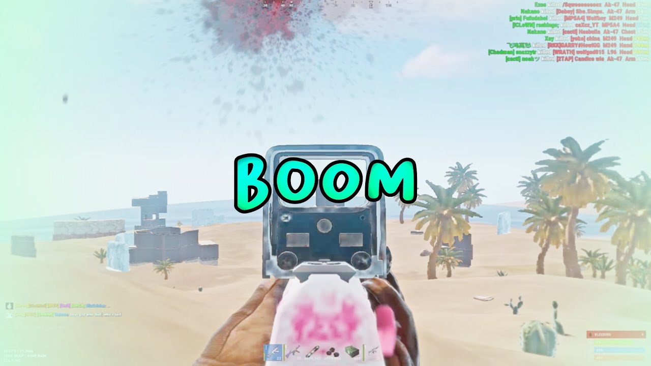 Boom - rust pvp - YouTube