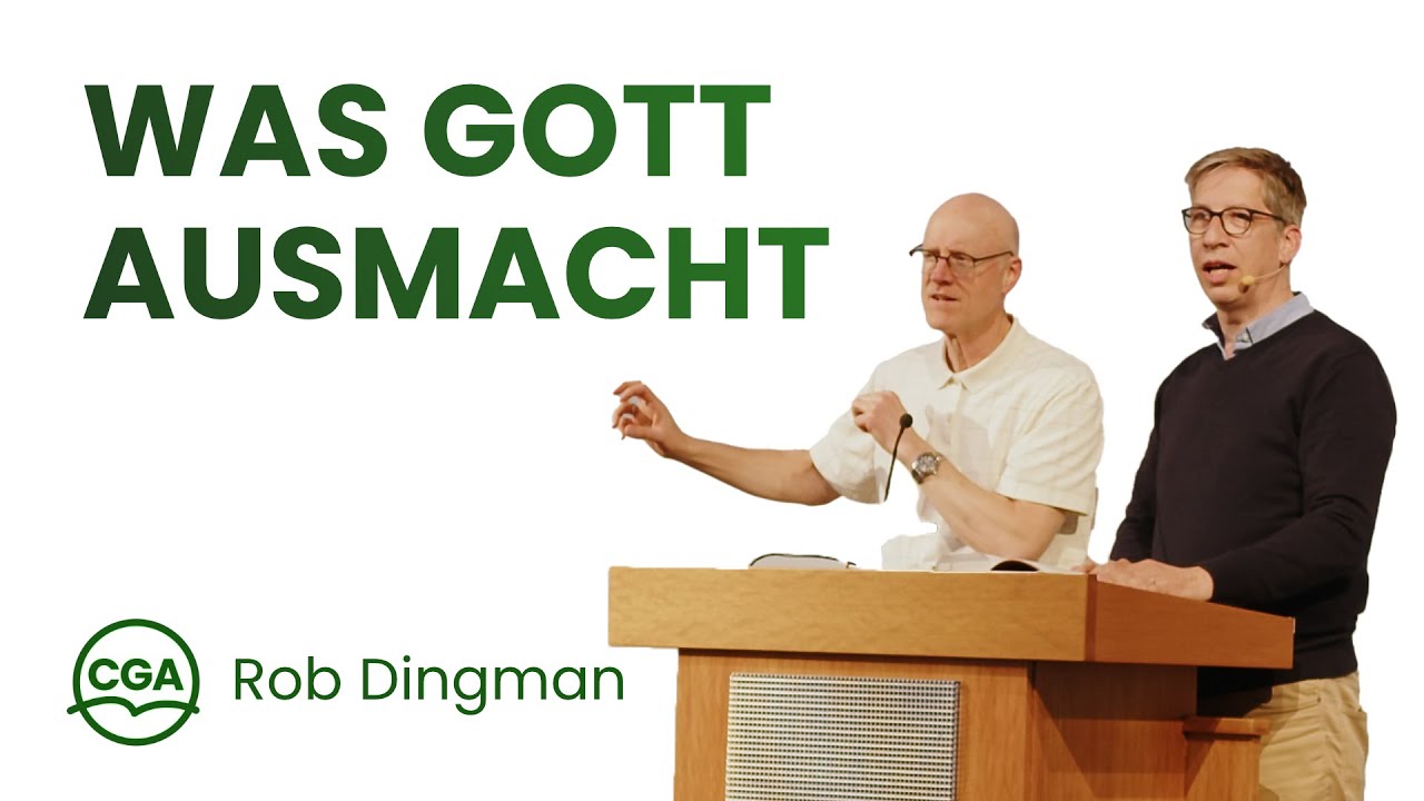 Was macht Gott zu Gott & warum das wichtig für dich ist! - Rob Dingman ...