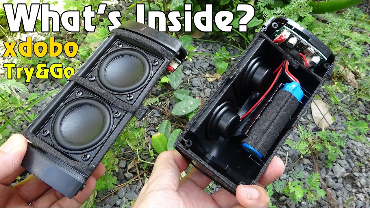 What's Inside Xdobo Try&Go Bluetooth Speaker - YouTube