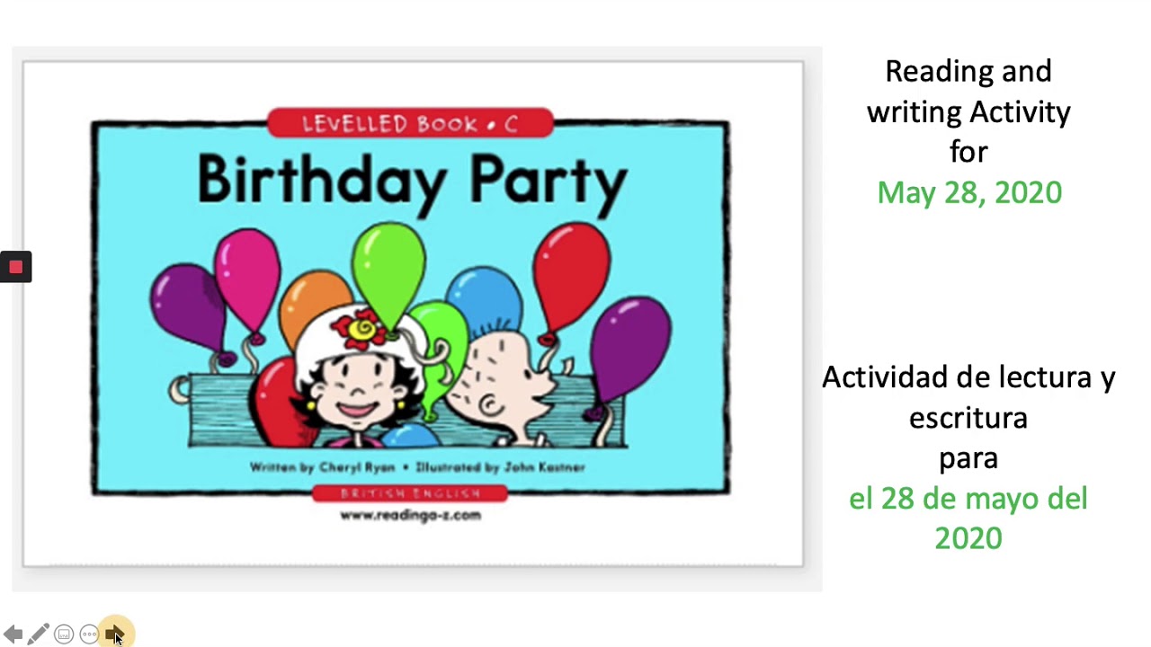 Espanol Birthday Party - YouTube
