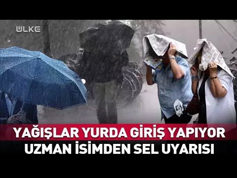 Yağışlar Yurda Giriş Yapıyor! Meteorolojiden Sel Uyarısı... #haber