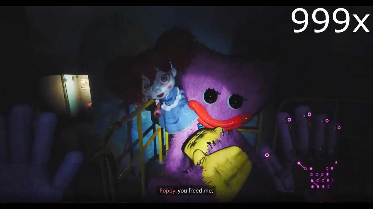 Poppy Play Time 3 BOSS CUTSCENES #05 | Speed Modes | Speed 999x, Slow ...