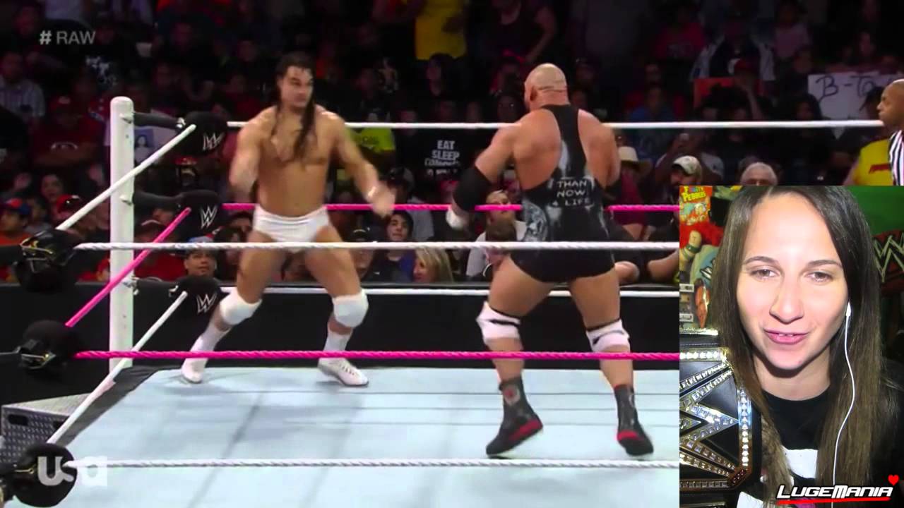 WWE Raw 10/27/14 Ryback Returns vs Bo Dallas Live Commentary - YouTube