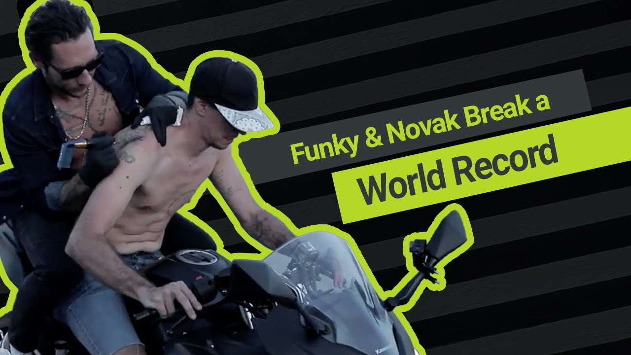 Brandon Novak and Funky Matas Break A World Record - YouTube