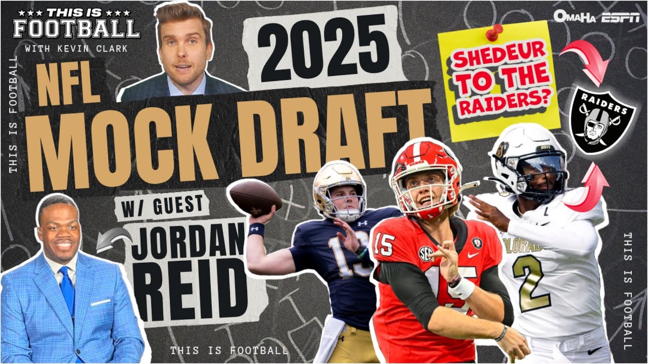 2025 Mock Draft with Jordan Reid | This Is Football - YouTube