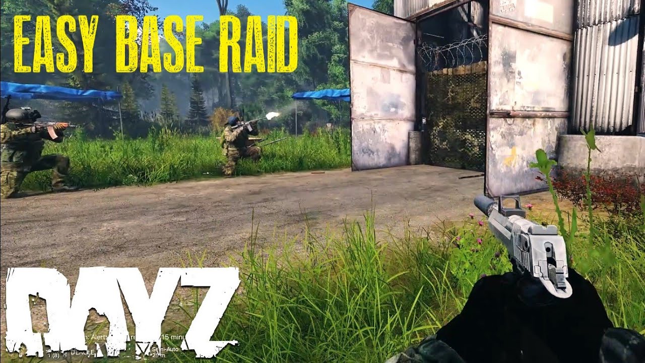 How To Base Raid Without Explosives!! DayZ - YouTube