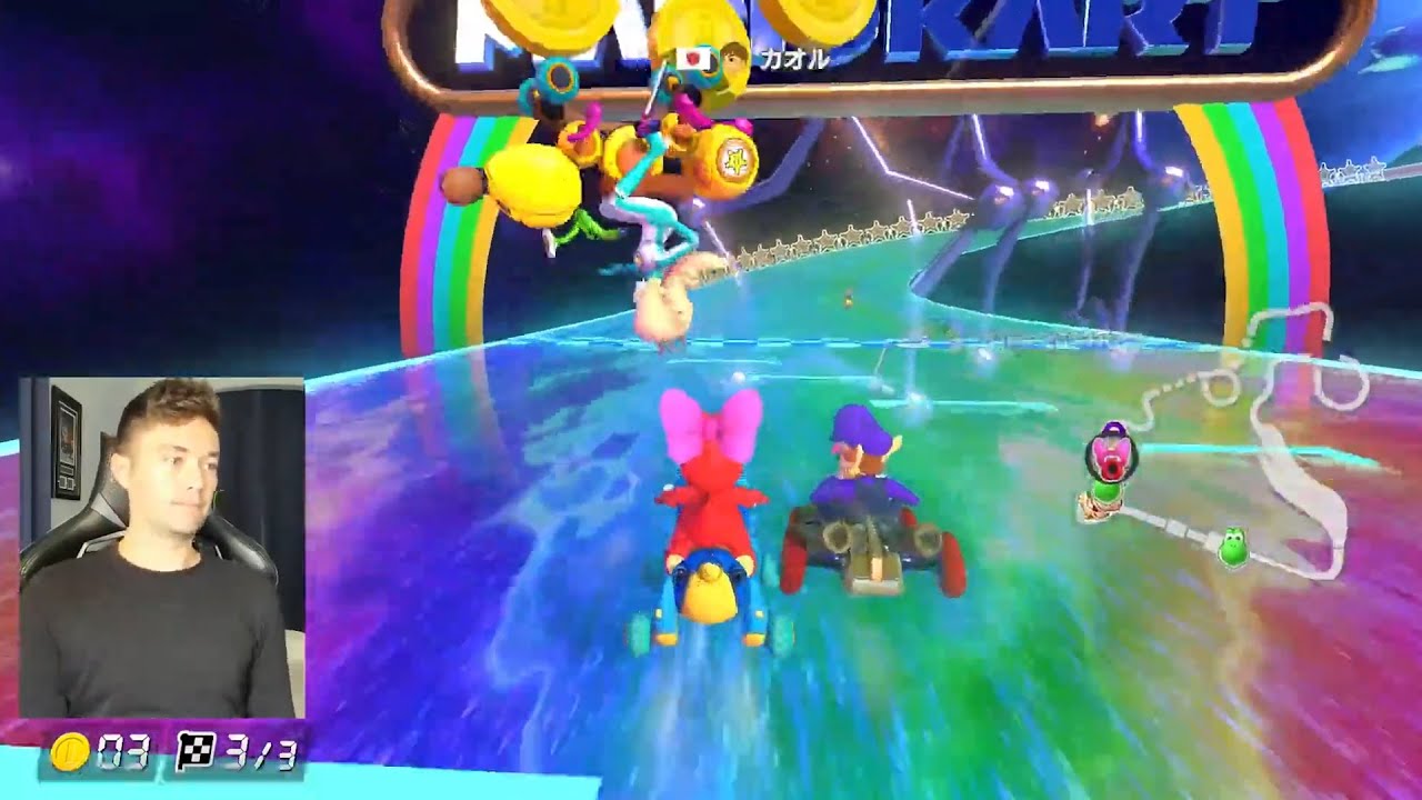 Rainbow Road is a Roller Coaster of Emotions... - YouTube