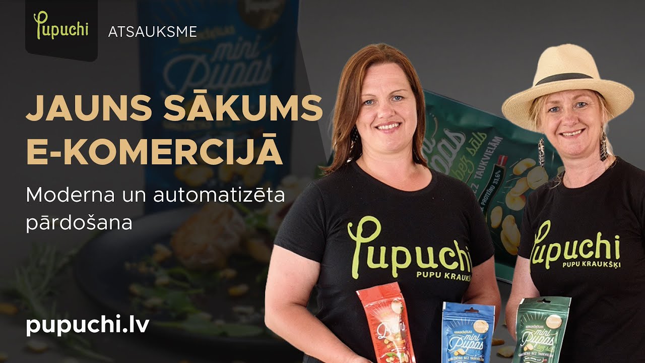 Jauns sākums E-komercijā | WooCommerce | Pupuchi - YouTube