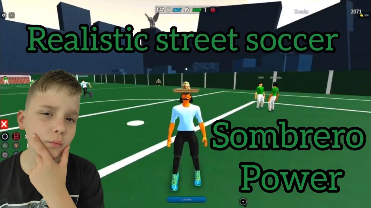 Realistic street soccer ROBLOX Sombrero Power #rss #realistic # ...