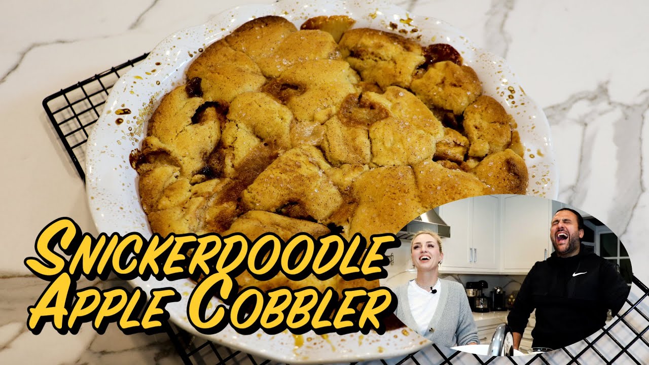 How to Make Snickerdoodle Apple Cobbler - YouTube
