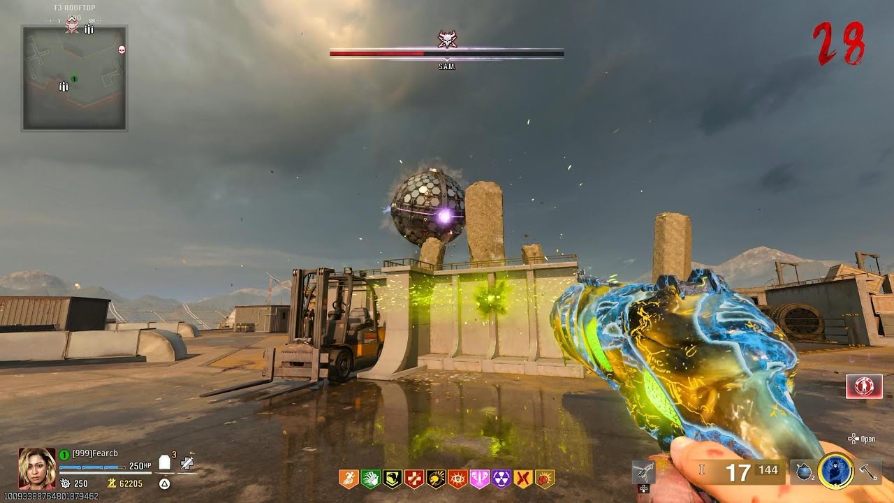 BLACK OPS 6 ZOMBIES FULL "RECKONING" DLC 4 EASTER EGG BOSS FIGHT ...