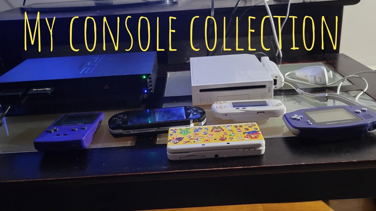 My console collection - YouTube