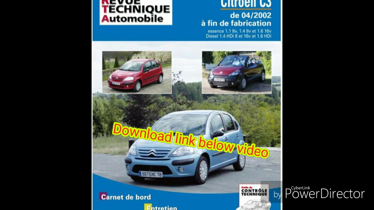revue technique c3 - YouTube
