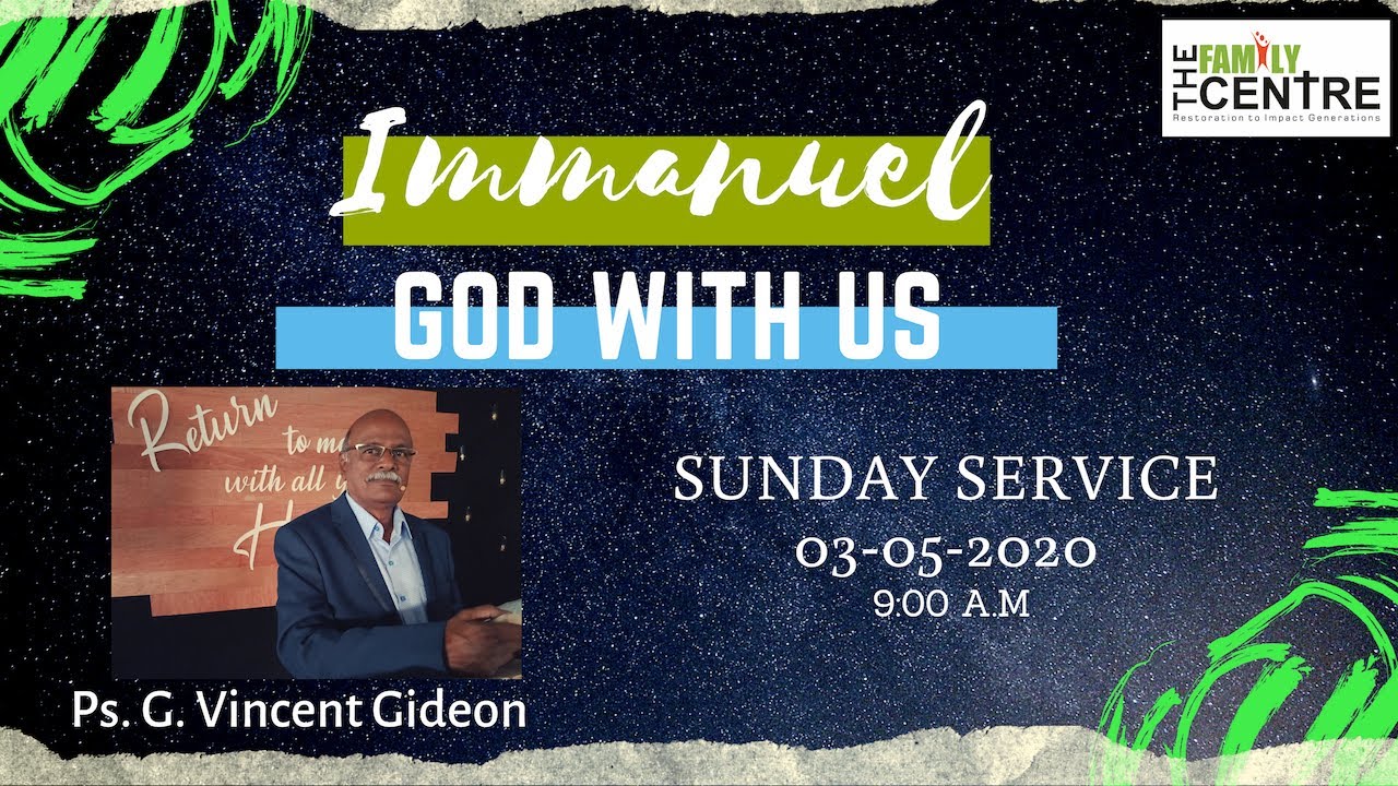 SUNDAY SERVICE || LIVE || 03-05-2020 || PASTOR VINCENT GIDEON || THE ...