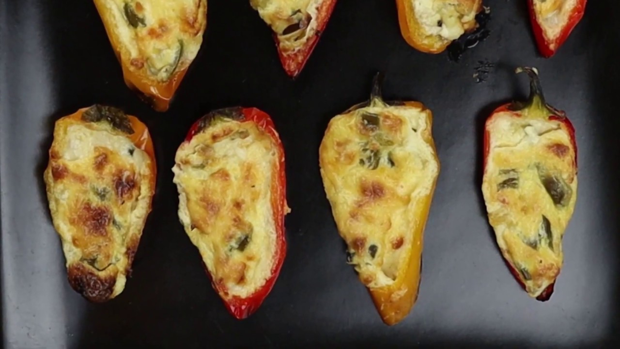 Sweet Baby Capsicum Poppers - YouTube