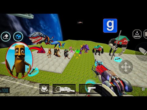 NEXTBOTS GAME IN PLAYGROUND|| NEW CHARACTERS IN SANDBOX|| GARRYSMOD VIDEOS|| #nextbots #sandbox ...
