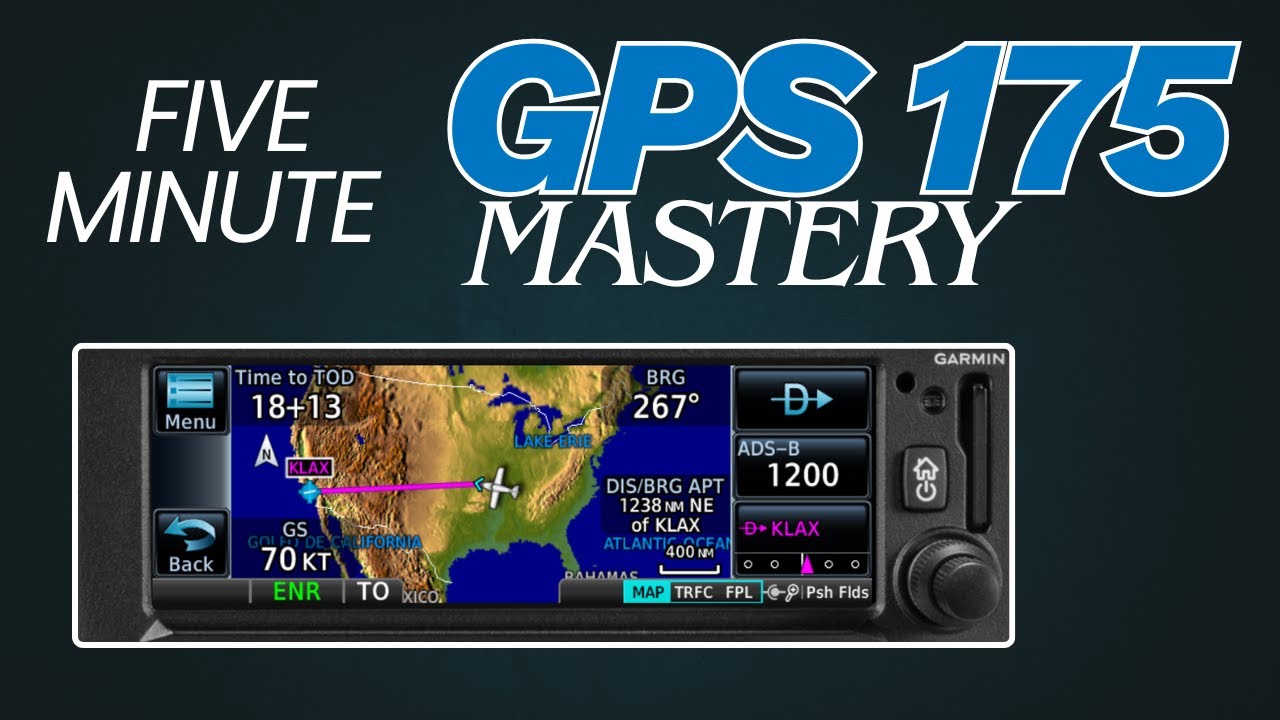 Master the Garmin GPS 175 in 5 Minutes – Quick Tutorial - YouTube