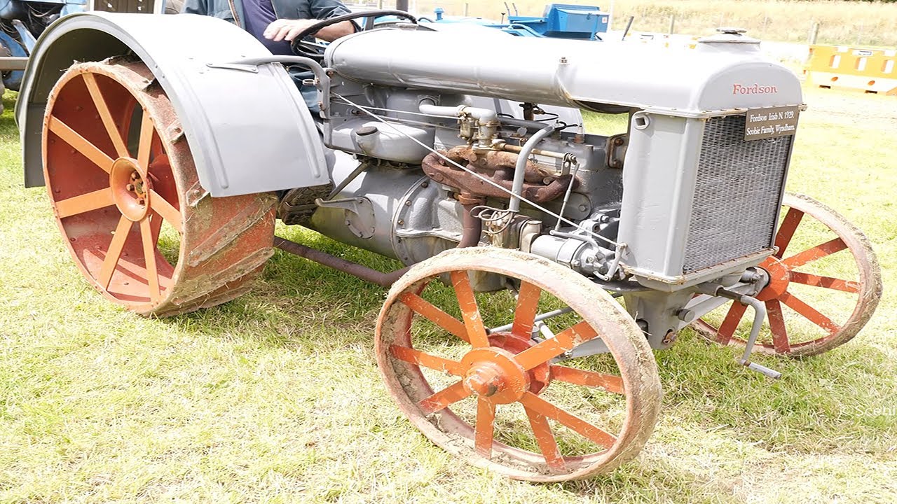 1929 Fordson Model N Irish Tractor Running in Edendale - YouTube