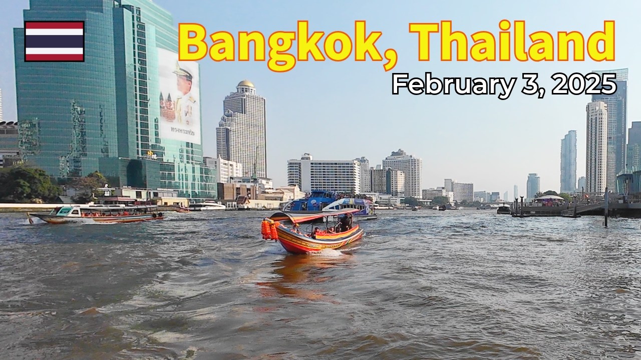Bangkok, Thailand - February 3, 2025 [4K/60fps] (158 minutes) - YouTube