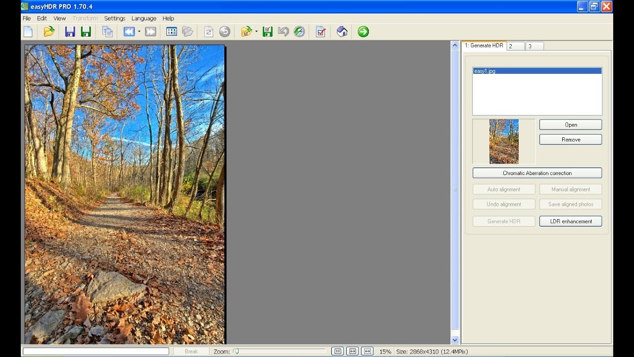 How to HDR Photography Tutorial Using easyHDR - YouTube
