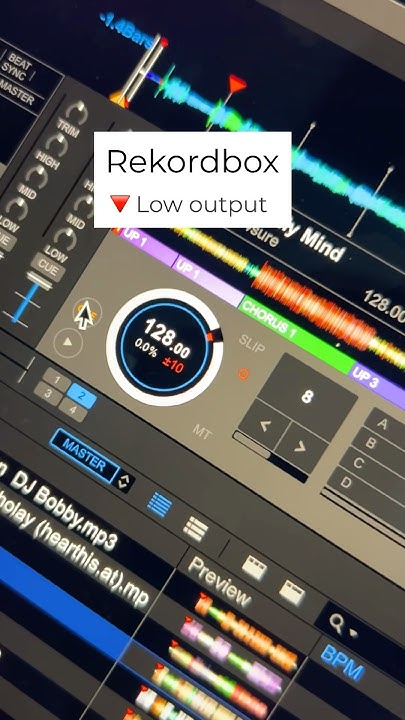 Why #Rekordbox output is lower than Virtual DJ? #dj - YouTube