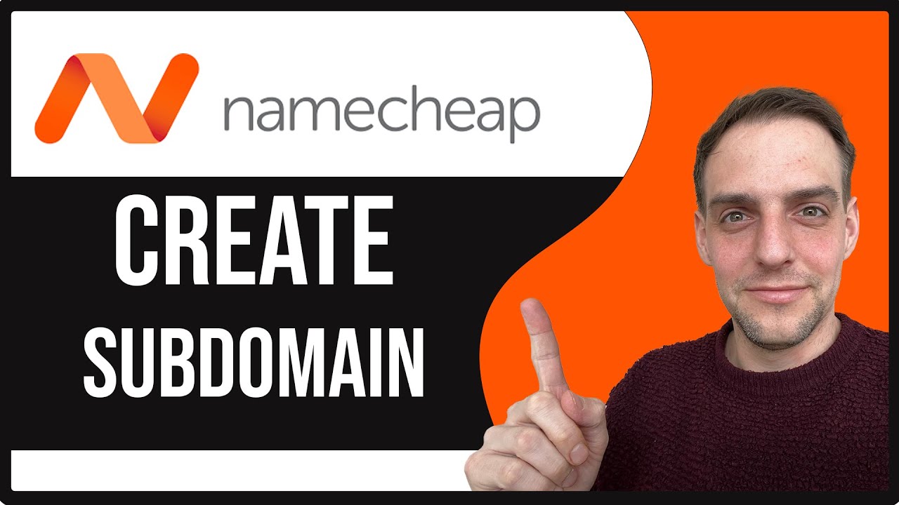 How to Create a Subdomain in Namecheap - YouTube