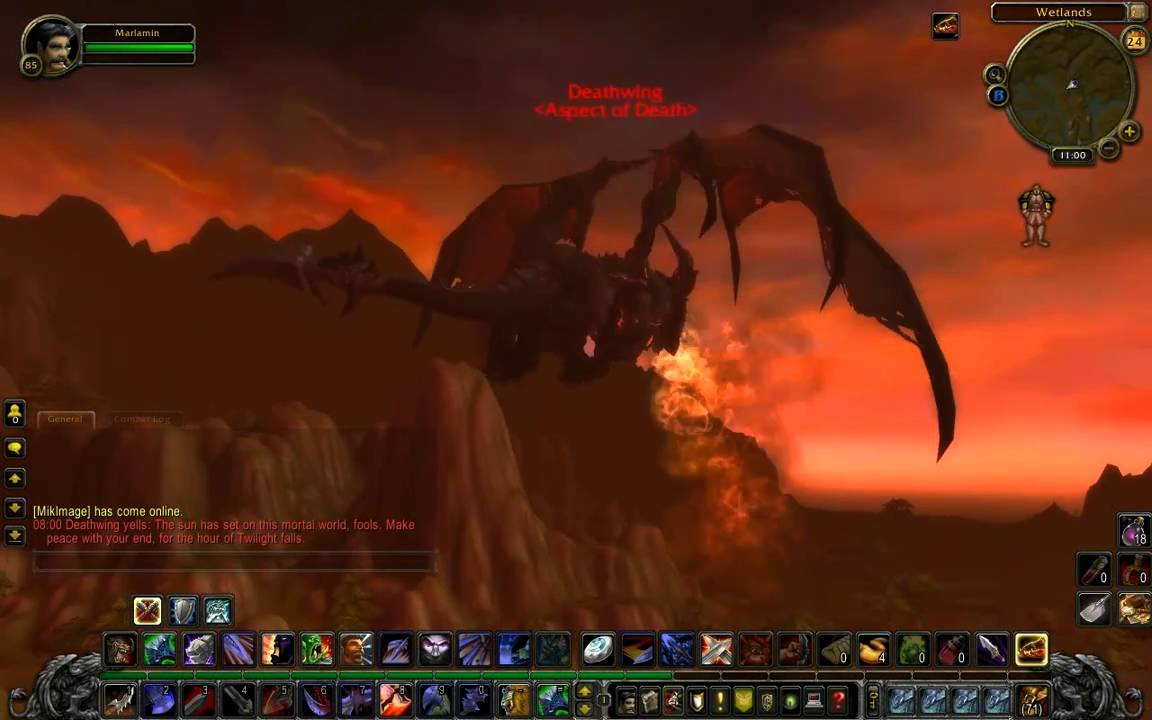 Deathwing flyover world event - YouTube